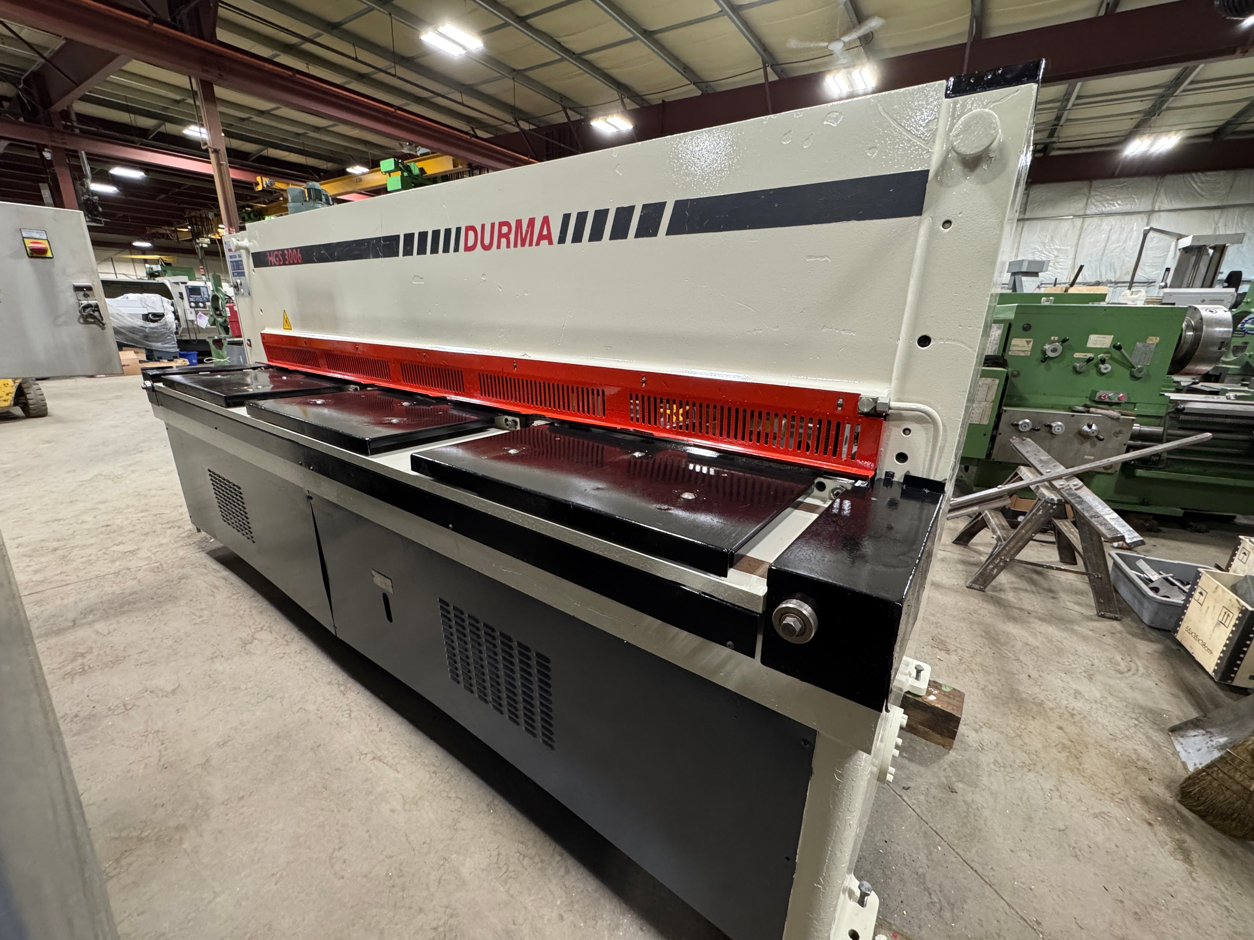 DURMA HGS 3006 Hydraulic Shear 鈥?120" Cut, 6mm Mild Steel | 51暗网