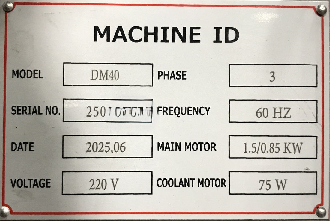 YUWE DM40 Gear Head Drilling Machine – 40mm Capacity, ETL Approved ...