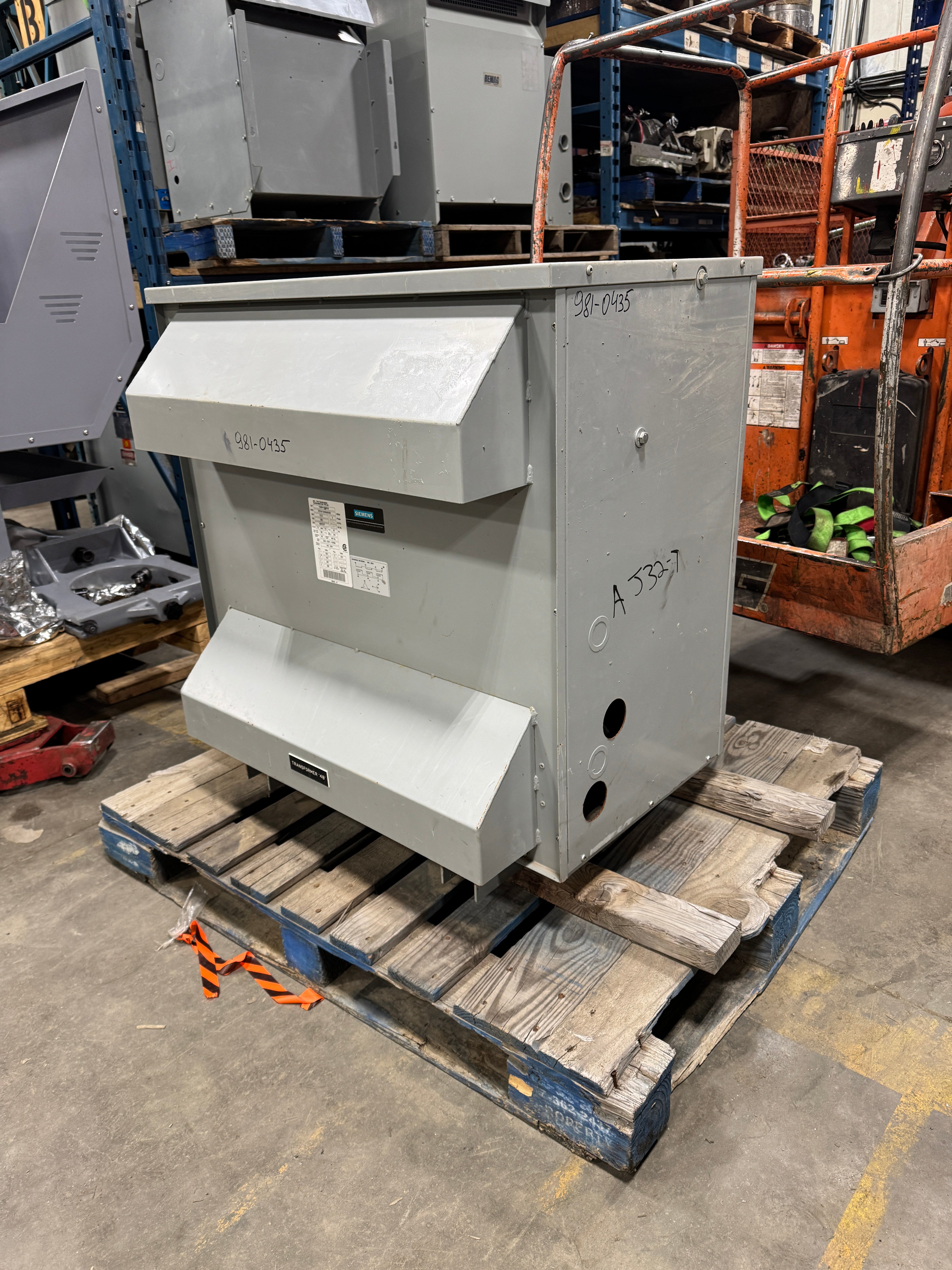 112.5 KVA 600V to 480Y/277V Isolation Transformer – Stan Canada